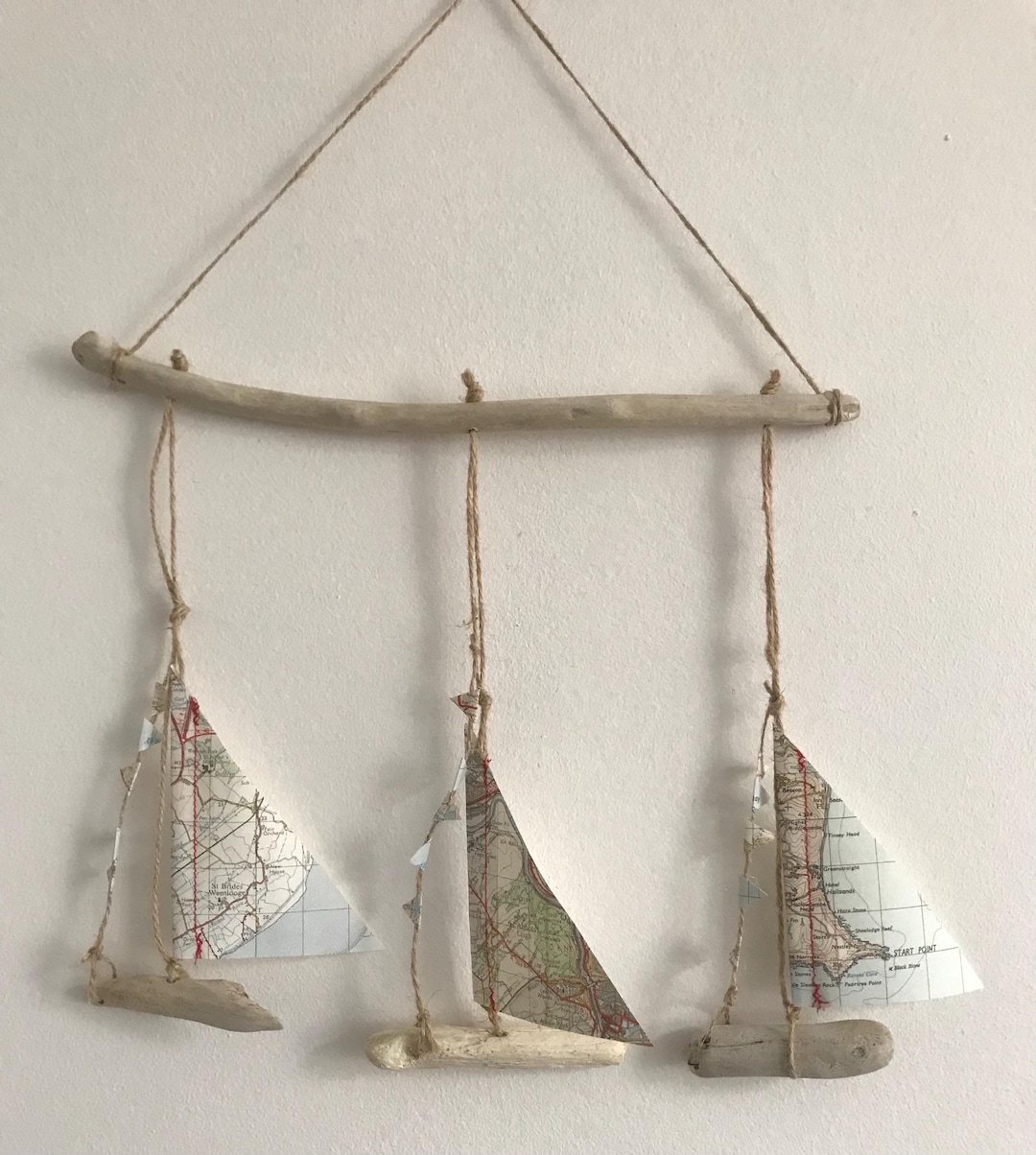 Beach Design Hanging, Drift Wood Ships,driftwood Sailboat Gift ...
