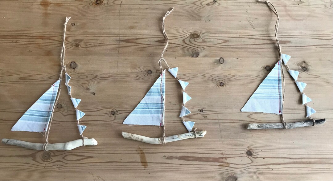 Beach Design Drift Wood Ships Driftwood Sailboat Gift Nautical Décor ...