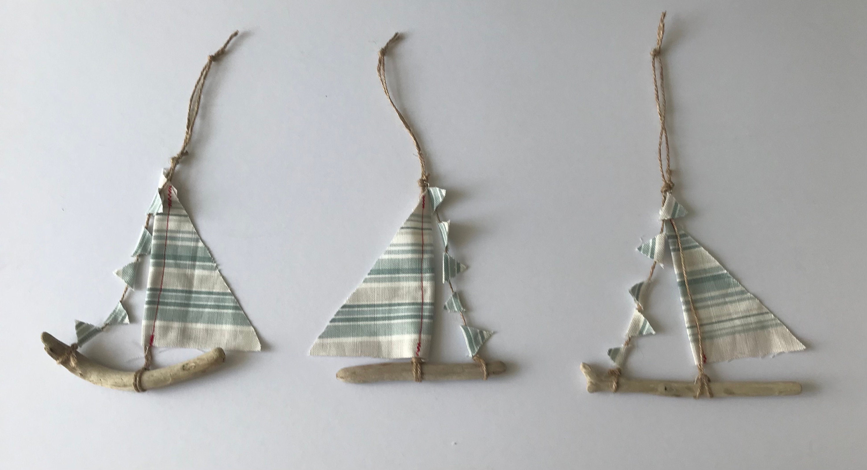 Stripey Beach Design Drift Wood Ships Driftwood Sailboat Gift Nautical ...