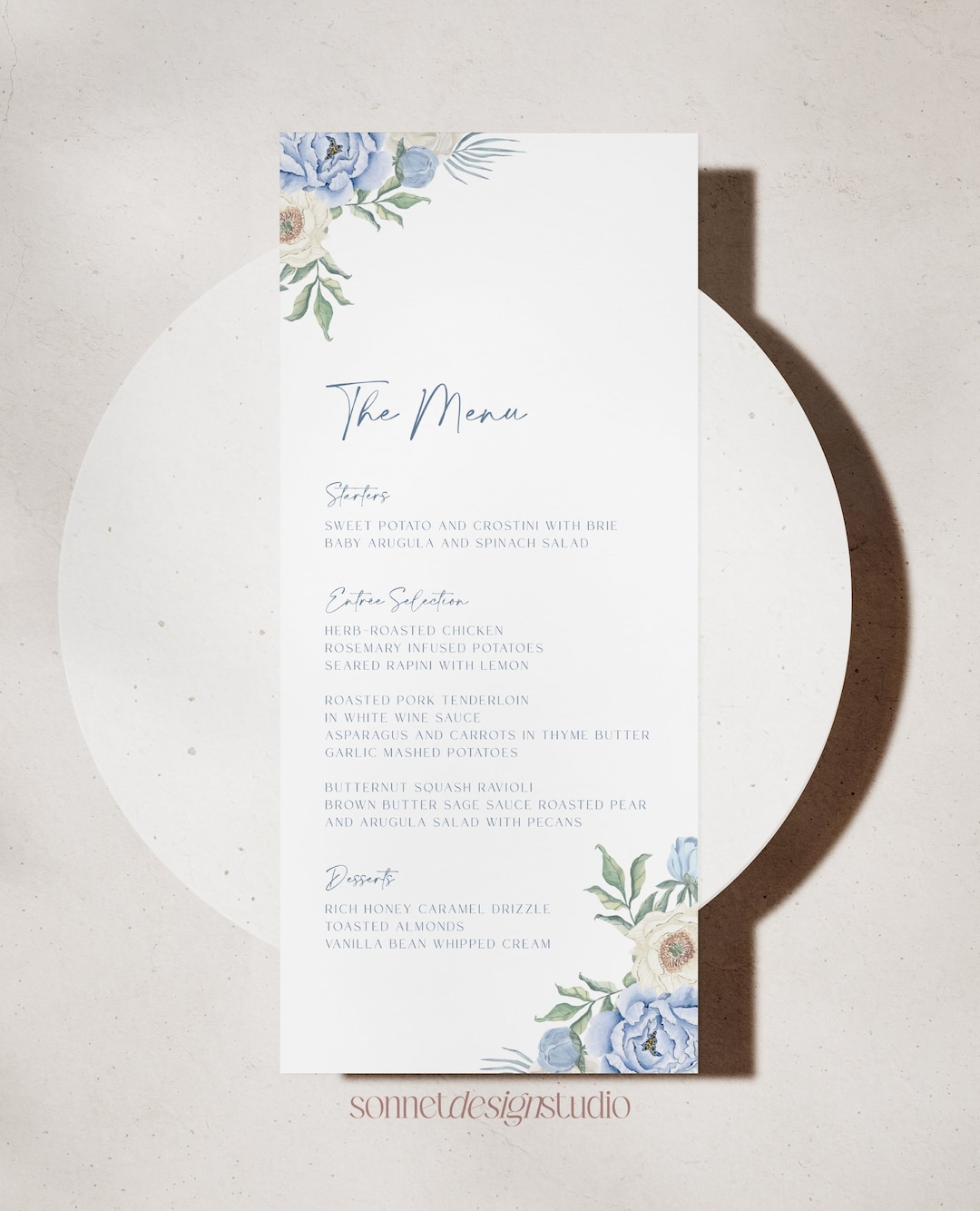 Baby Shower Menu Template, Modern Baby Shower, Baby Shower Food Menu ...