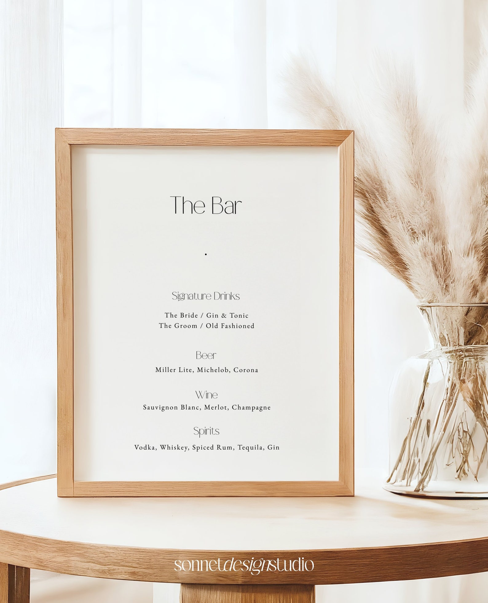 Printable Wedding Signs, Minimalist Wedding Table Signs, Wedding Signs ...