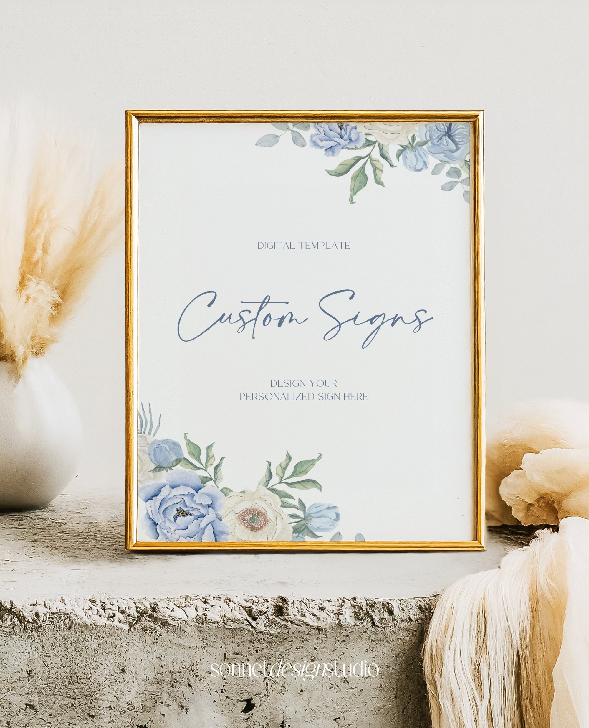 Baby Shower Sign Template Baby Shower Decorations Editable Signs ...