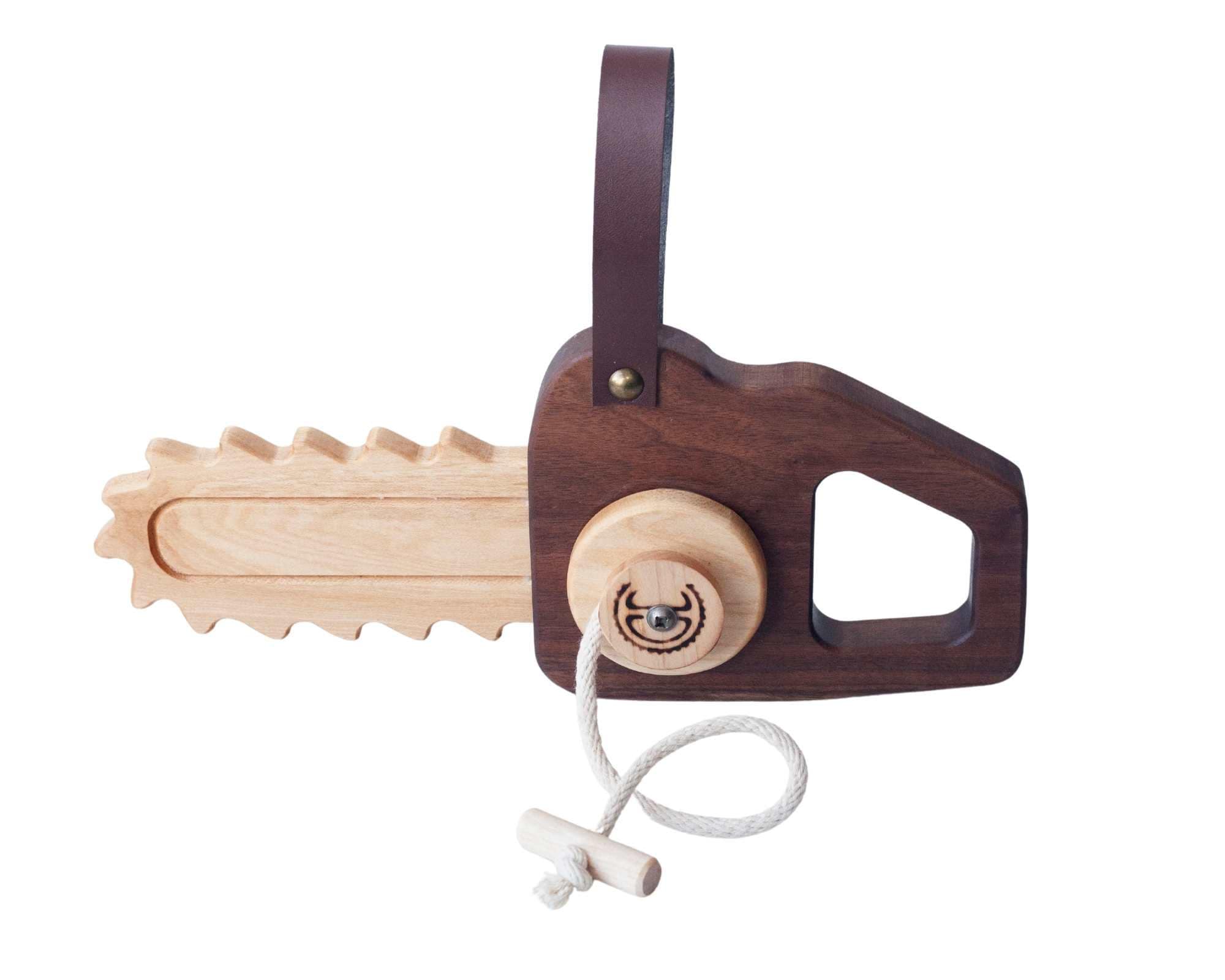 Toy Chainsaw Toddler Wooden Chainsaw Wood Toys Baby - Etsy