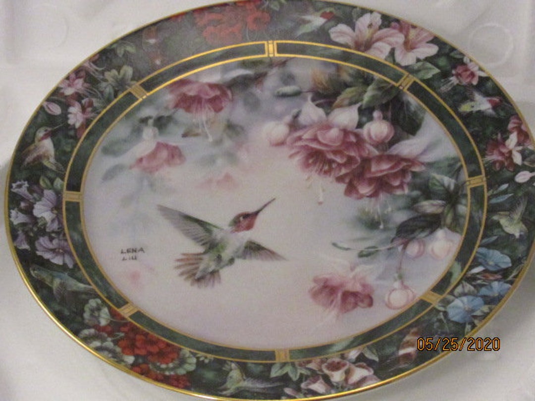 Plate 2 in Lena Liu's Hummingbird Treasury Collection 84-G20: the Anna ...