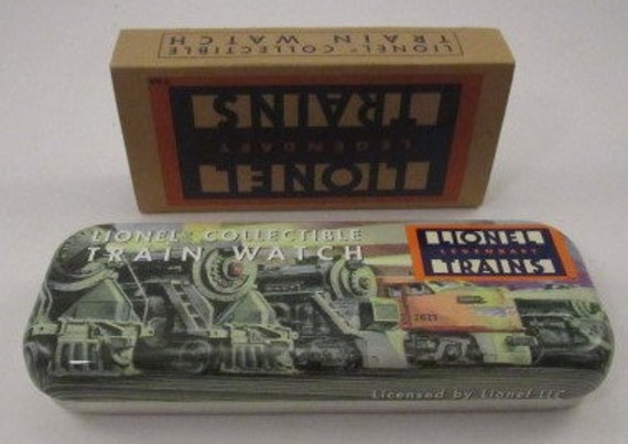 Working and Animated Lionel Watch with Original Cases - Gem