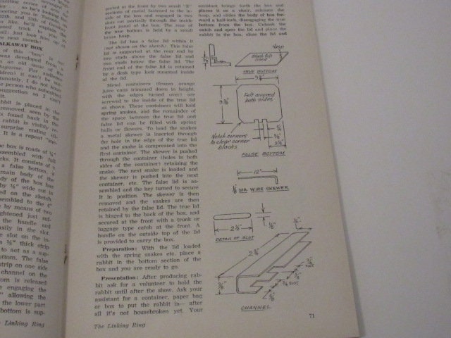 Five Vintage Magic Magazines 1956 the Linking Ring - Etsy