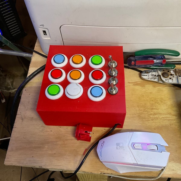 Sim Racing Button Box - Etsy