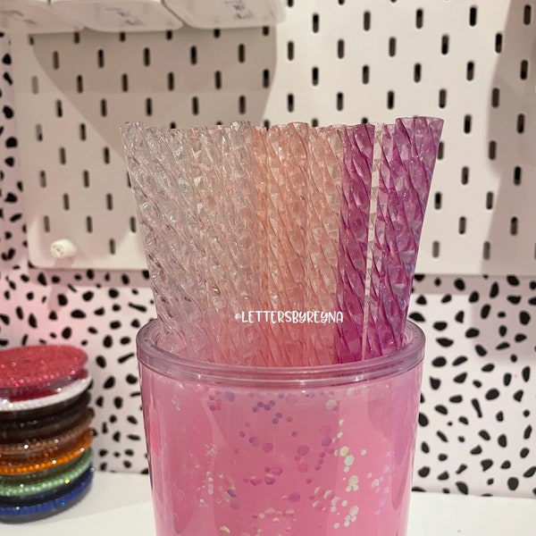 Starbucks Tumbler With Straw Glass Etsy