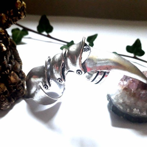 Armor Full Finger Ring Shield Ring Sterling Silver Armor Ring - Etsy