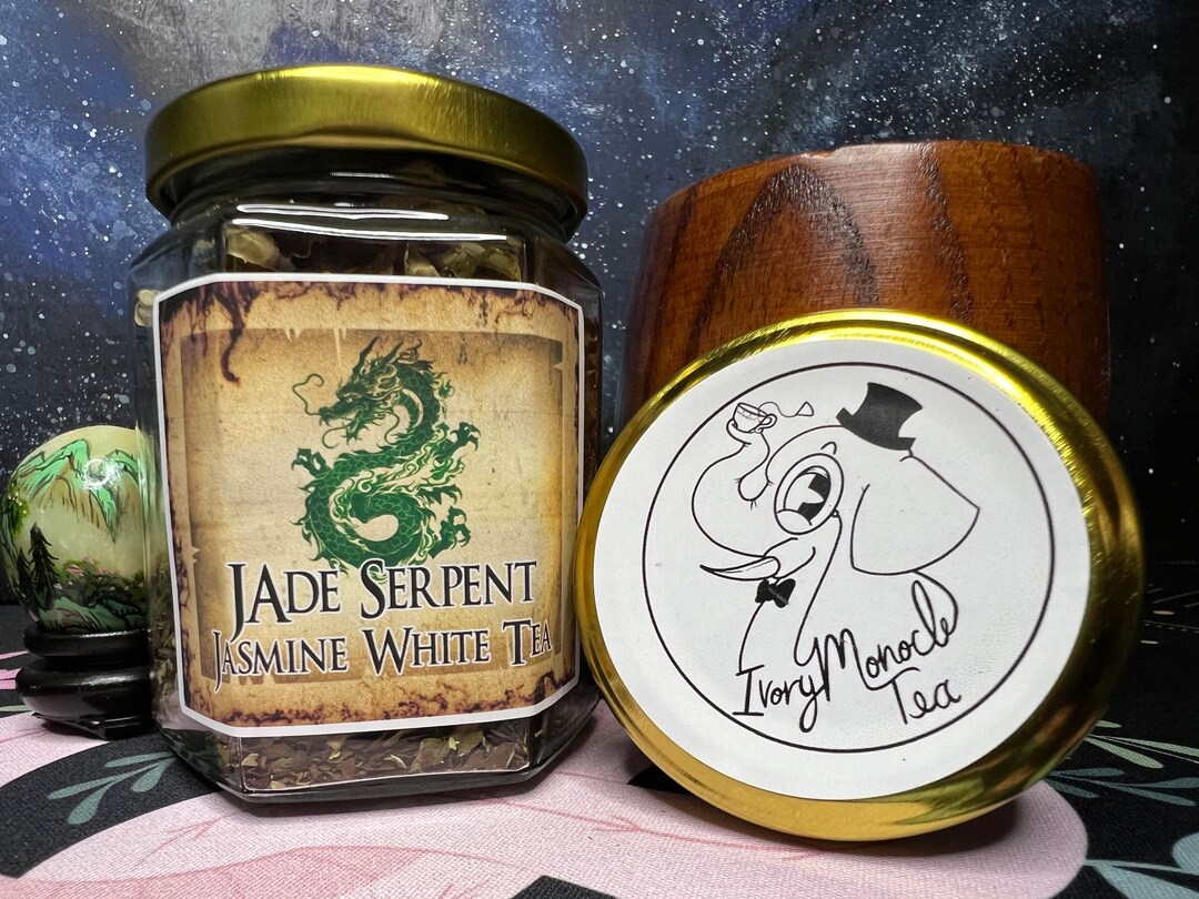 Jade Serpent - Jasmine White Tea - Etsy