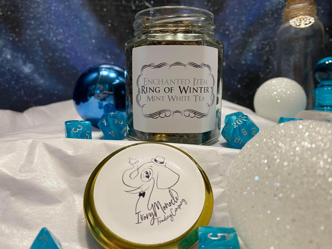 Ring of Winter (enchanted) Mint White Tea - Etsy