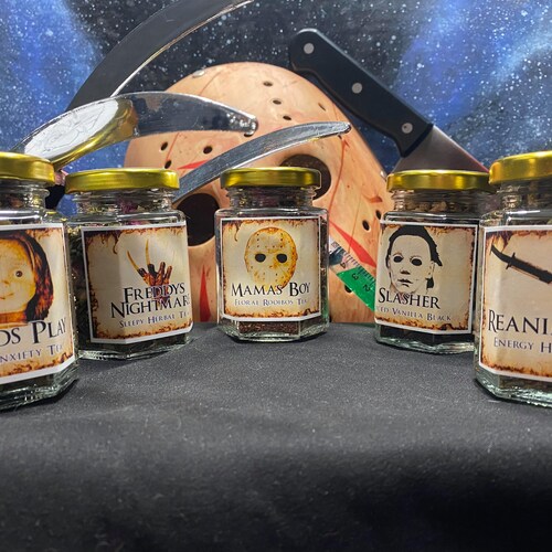 Horror Inspired Slasher Tea Set | Etsy