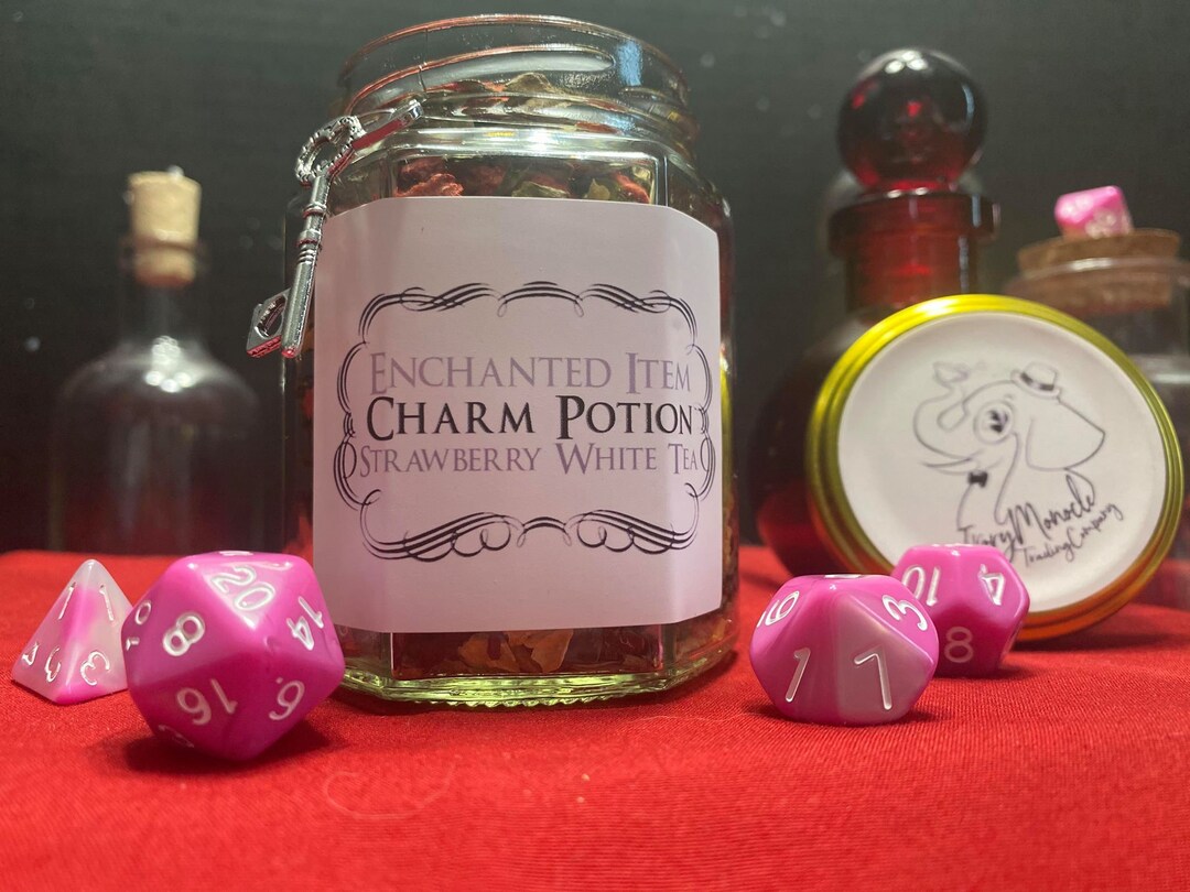 Charm Potion (enchanted) Strawberry White Tea - Etsy