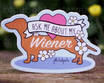 Wiener Water Bottle - Etsy