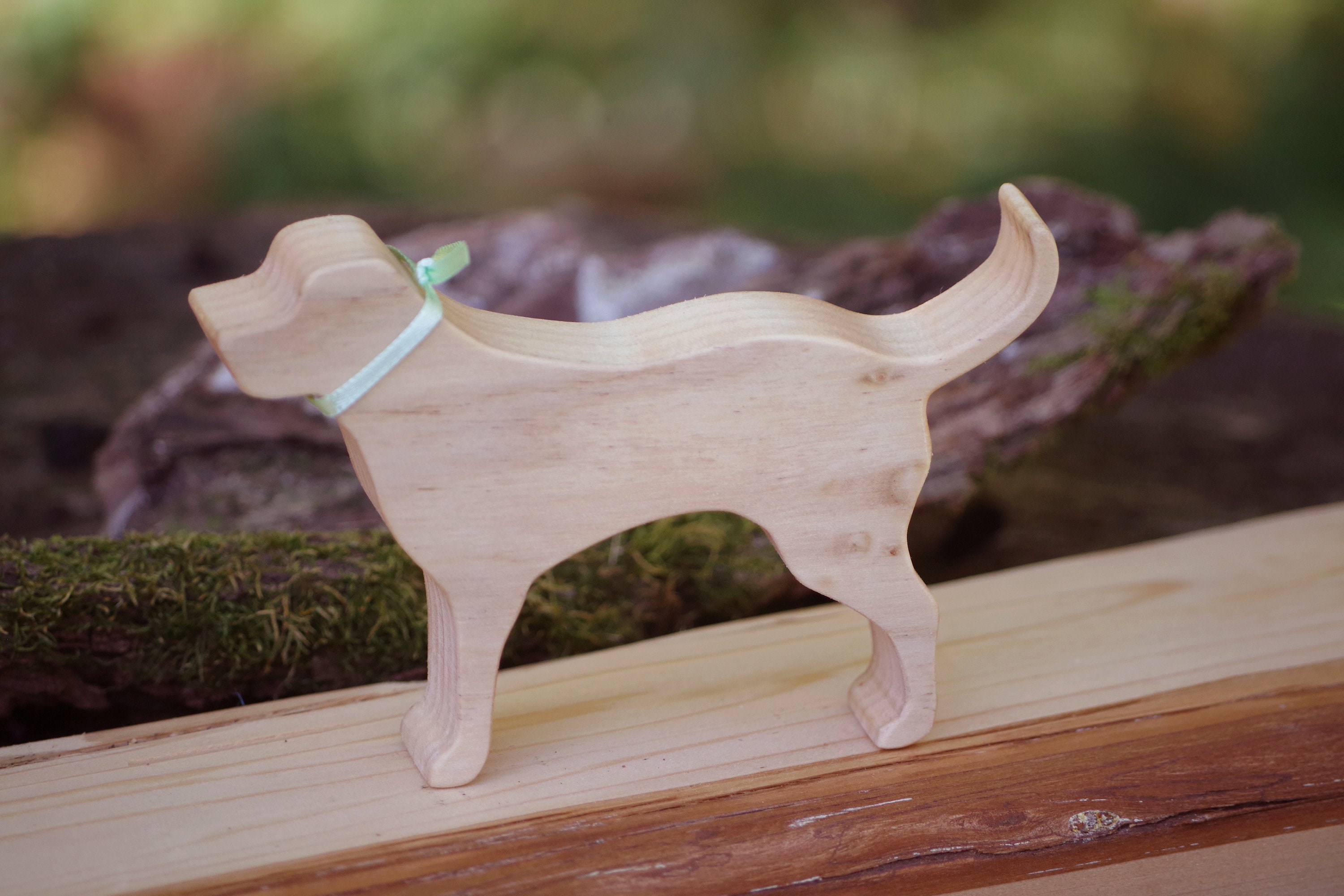 Miniature Wood Labrador Retriever Figurine Pet Keepsake Loss | Etsy