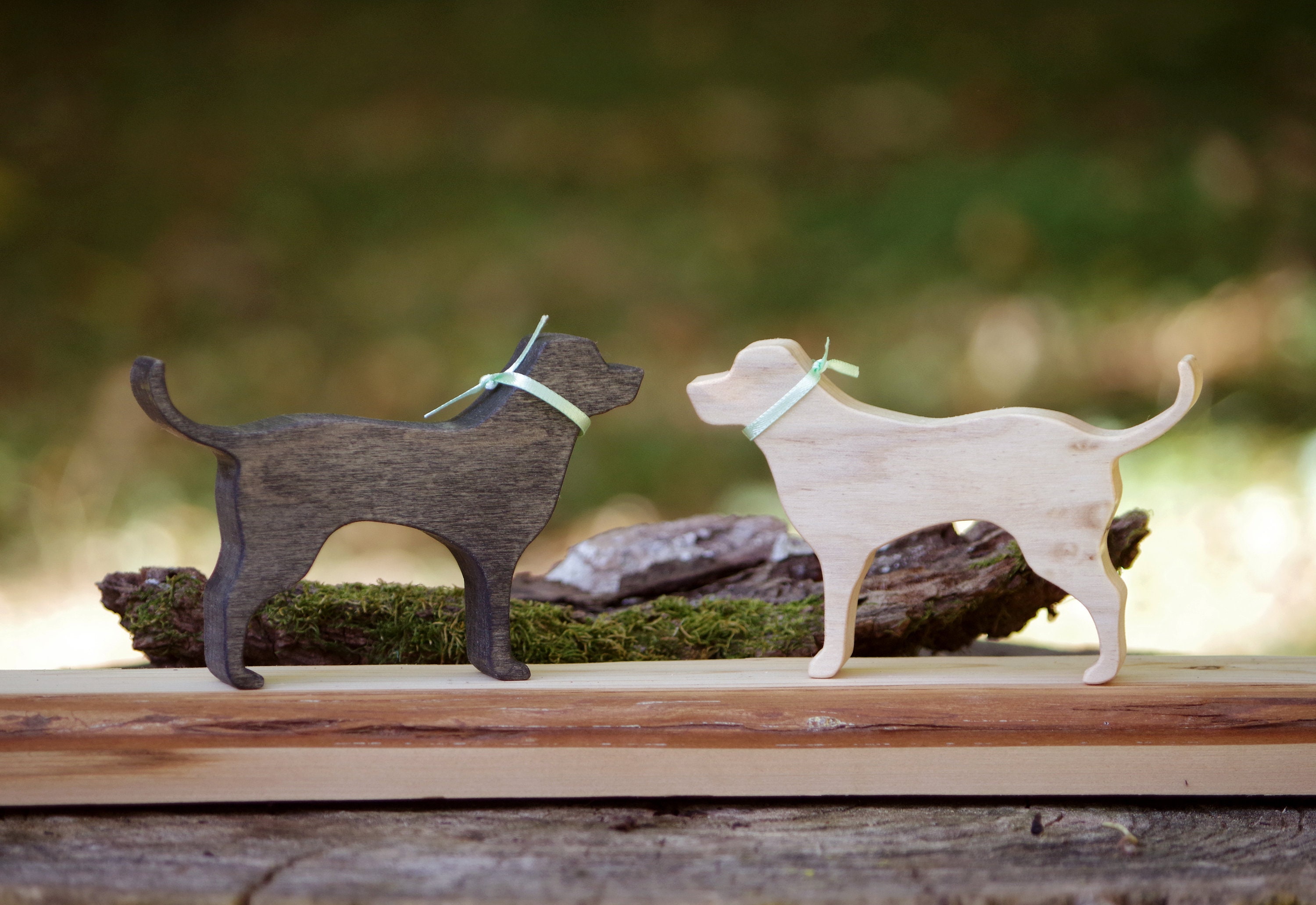 Miniature Wood Labrador Retriever Figurine Pet Keepsake Loss | Etsy