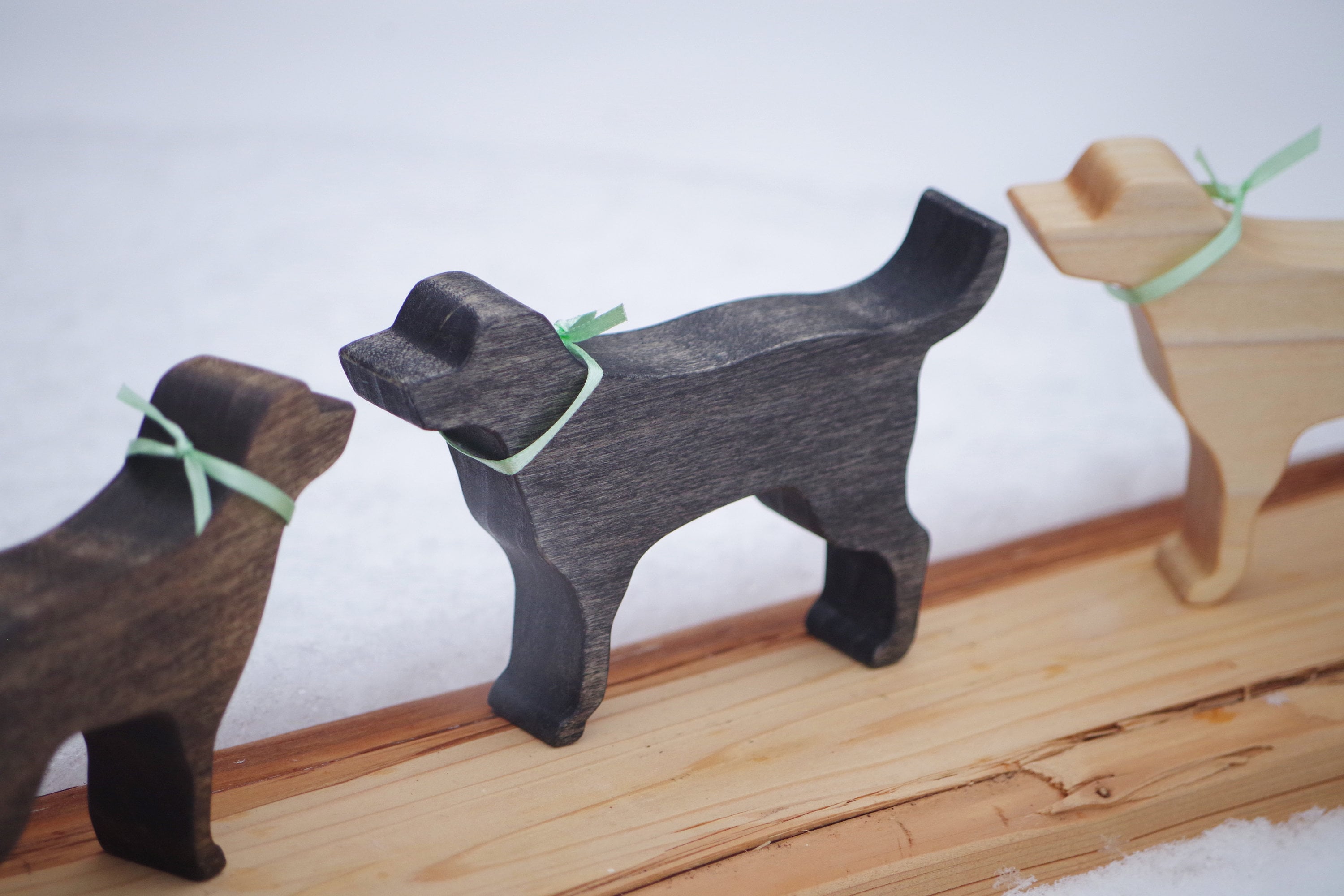 Miniature Wood Labrador Retriever Figurine Pet Keepsake Loss | Etsy