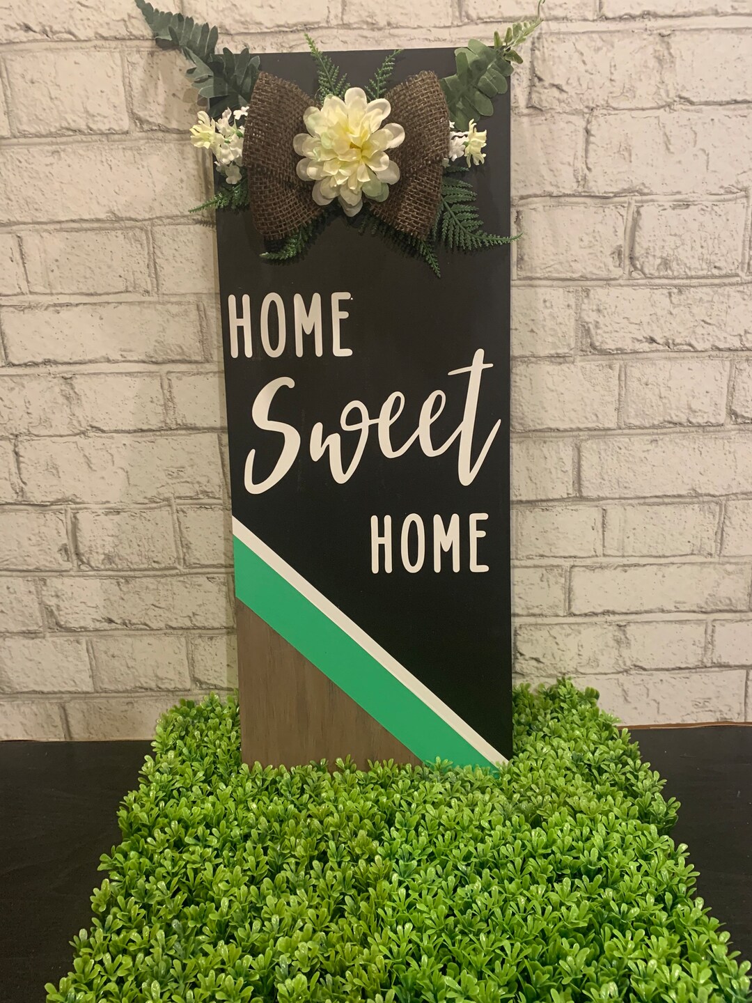 Home Sweet Home Door Sign - Etsy