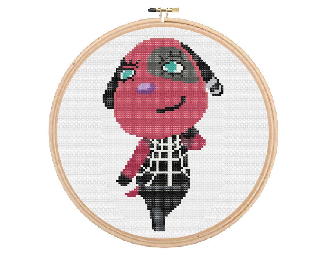 Cherry Animal Crossing Cross Stitch Pattern - Etsy