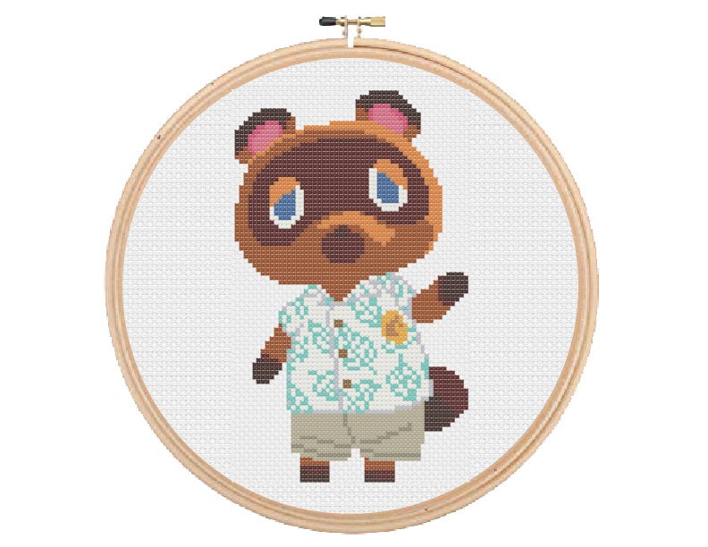Tom Nook Animal Crossing New Horizons Cross Stitch Pattern | atelier ...