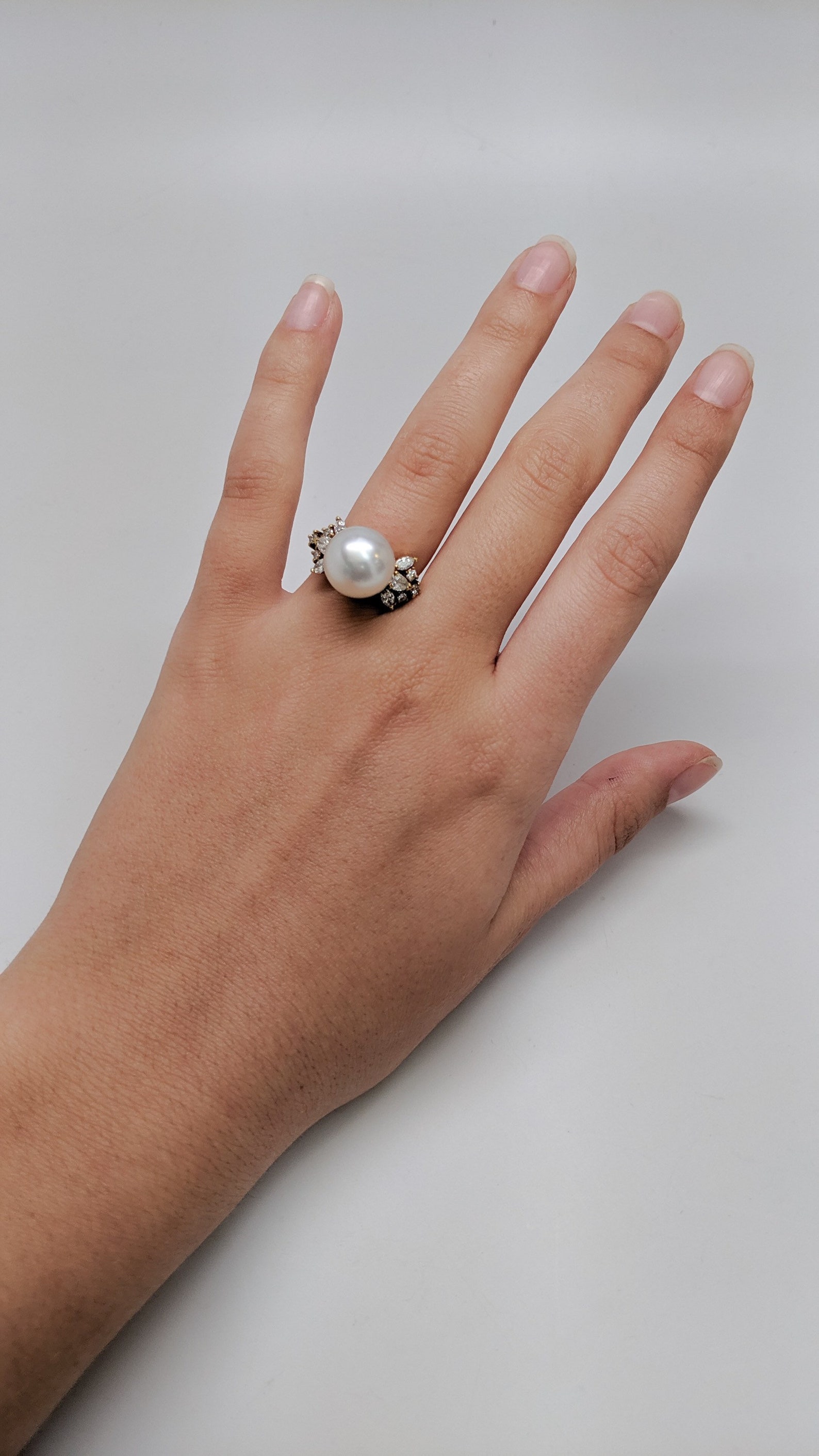 Akoya Pearl Ring - Etsy