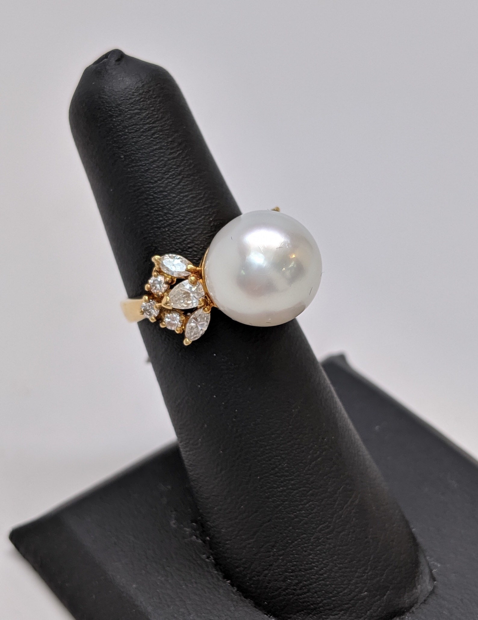 Akoya Pearl Ring - Etsy