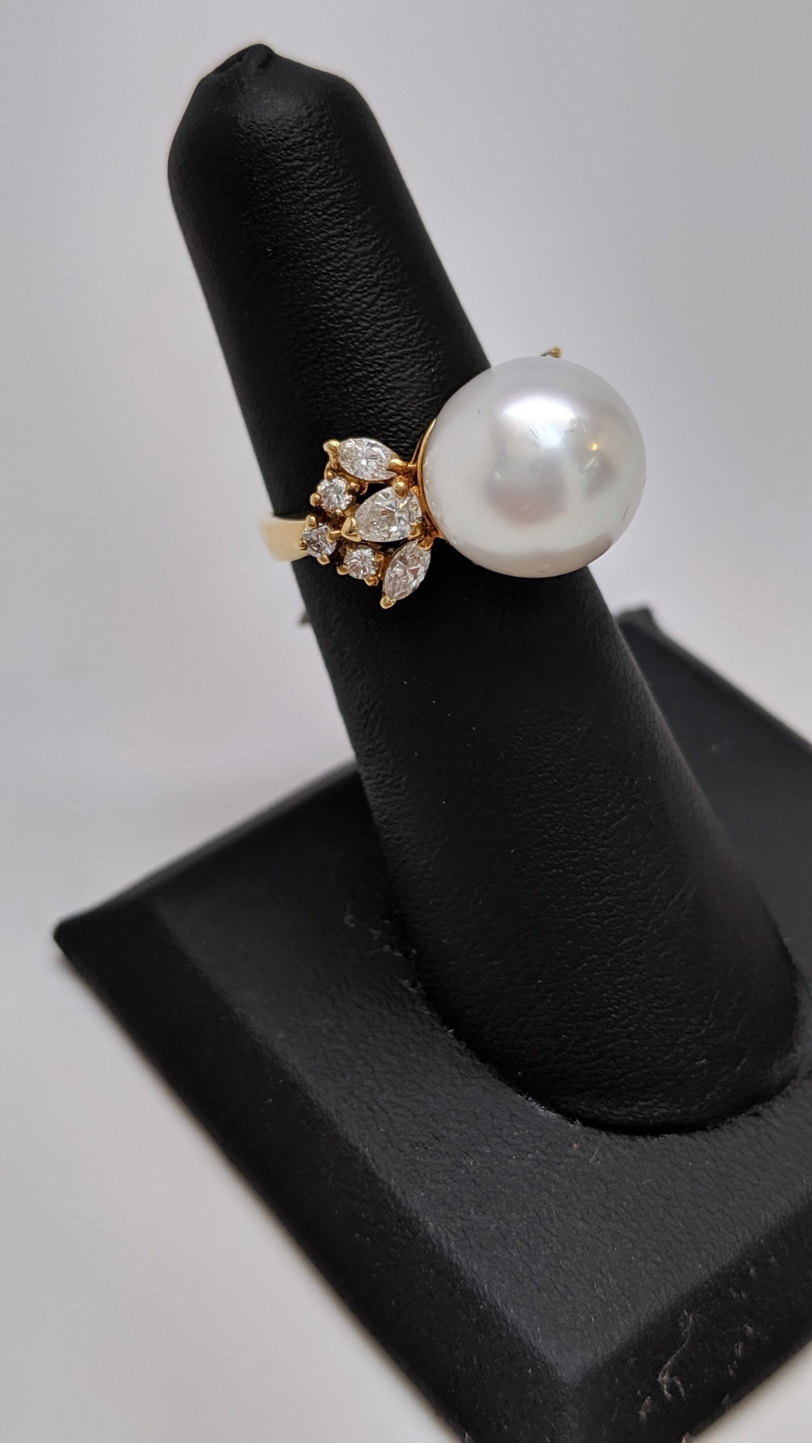 Akoya Pearl Ring - Etsy