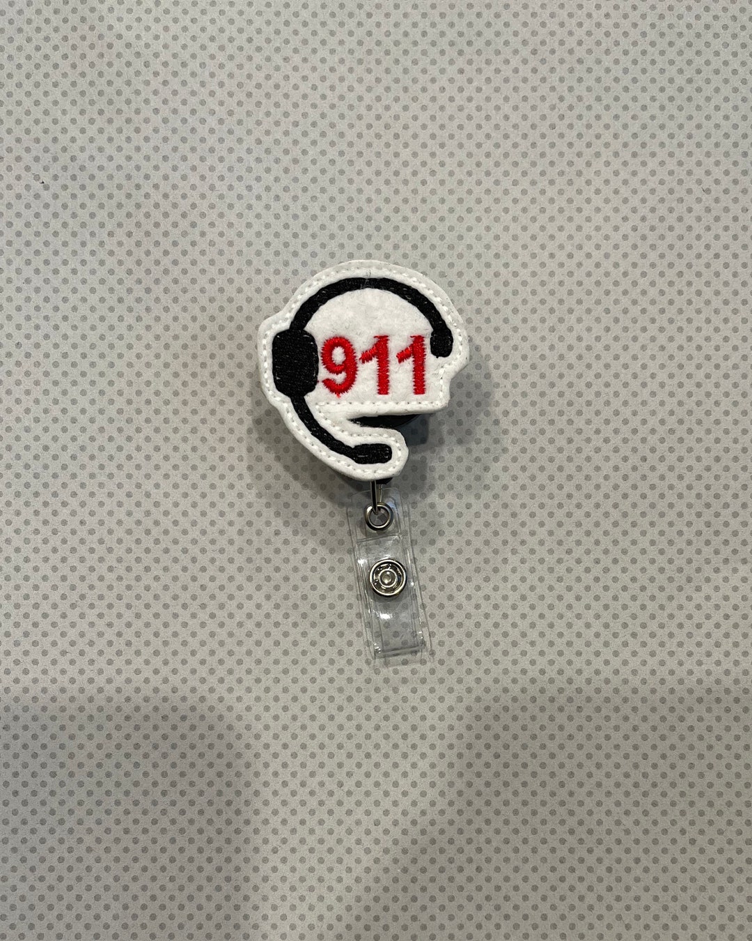 EMS Badge Reel; Dispatcher Badge Reel; 911 Dispatcher Badge Reel - Etsy