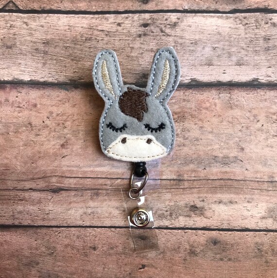 Donkey Badge Reel | Etsy