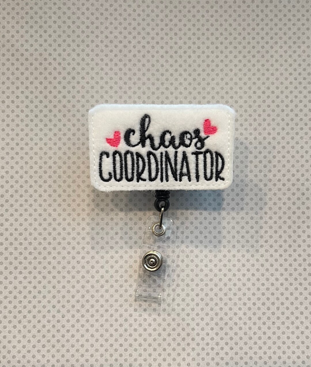 Chaos Coordinator Badge Reel - Etsy