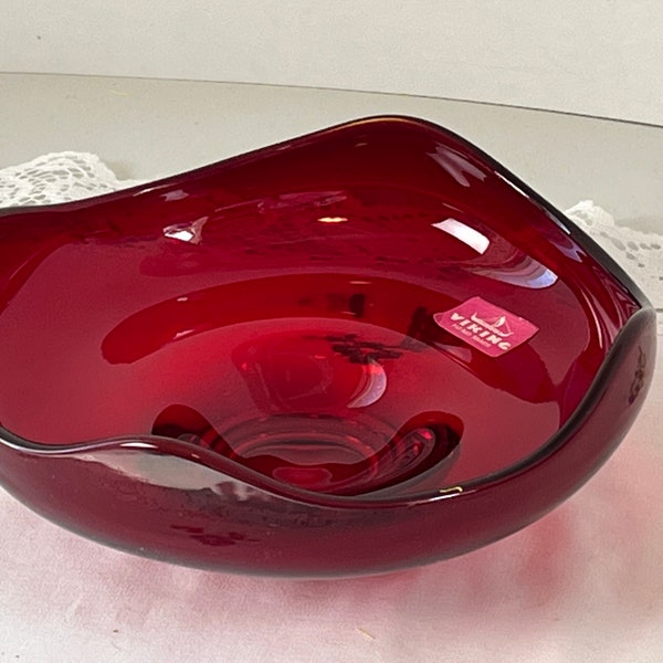 Viking Glass Ruby - Etsy