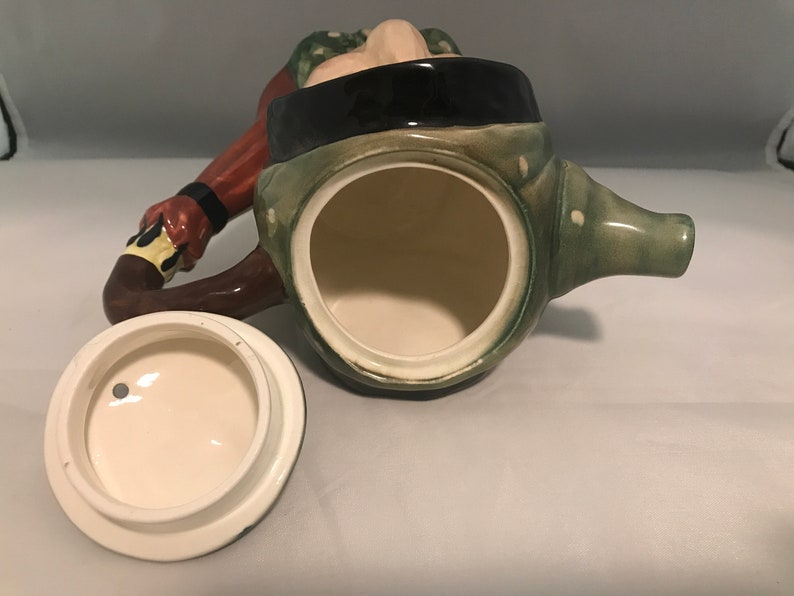 Vtg BESWICK ENGLAND Tea Pot Coffee Pot W Lid Toby Jug Face - Etsy