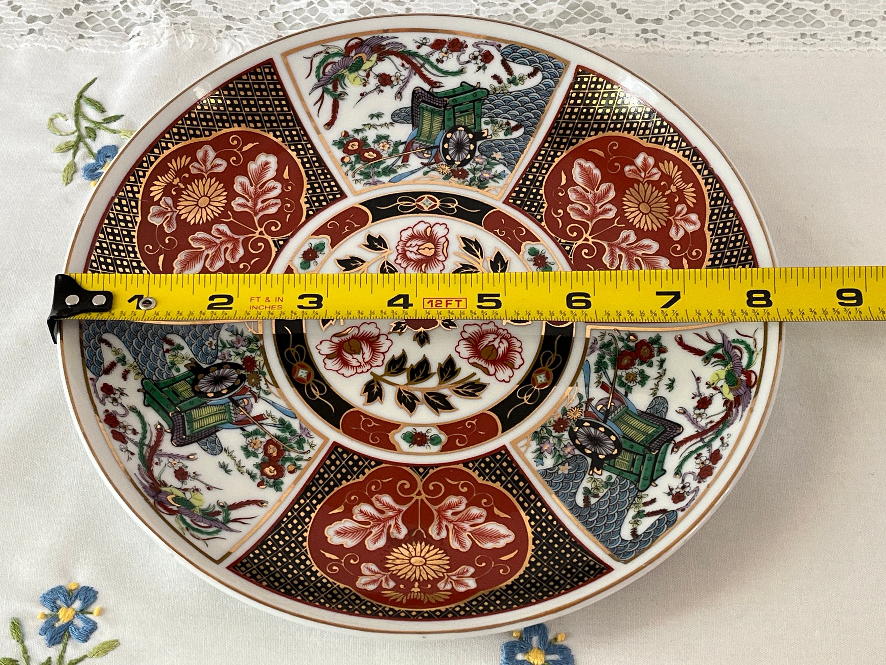 Japanese Imari Porcelain Plate | Made for Heritage Mint LTD Vintage ...