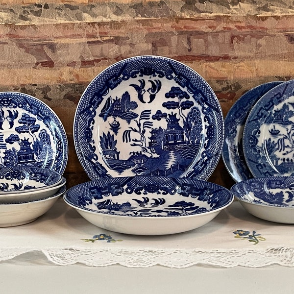 Japanese Blue White - Etsy