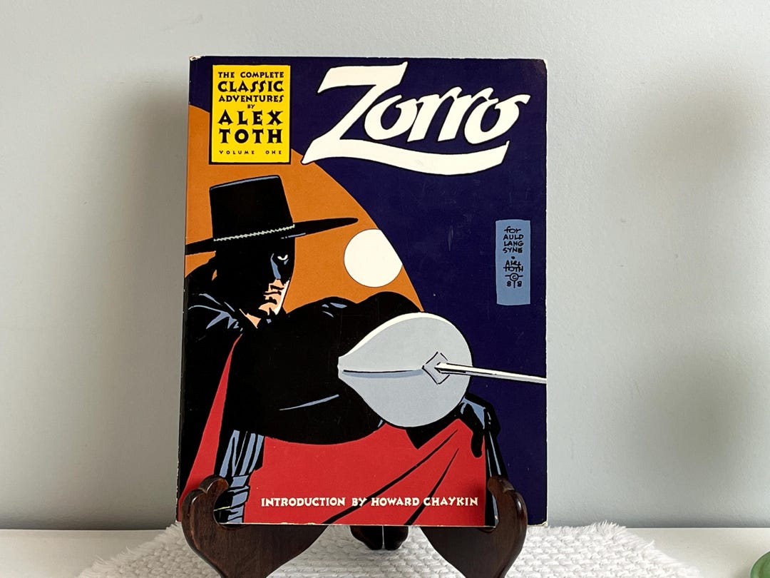 Zorro Comic Book Volume One First Printing 1988 "the Complete Classic ...