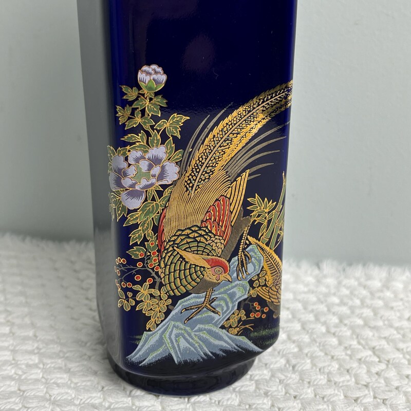 Pheasant Vase - Etsy