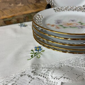 Reticulated Plates APULUM Lucru Manual Dishes Set of 6 Romanian Fine ...