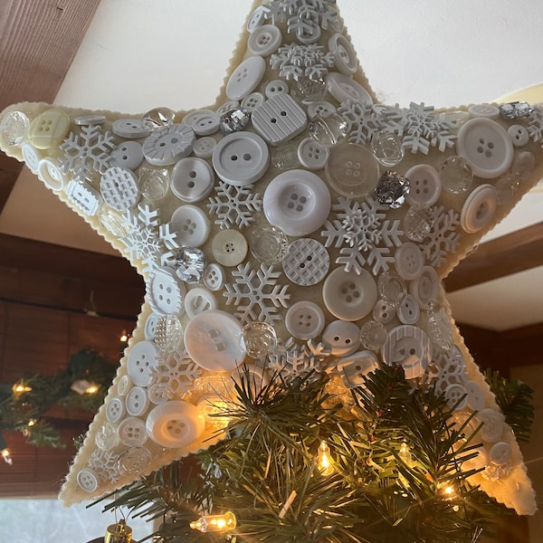 Felt Tree Topper - Etsy