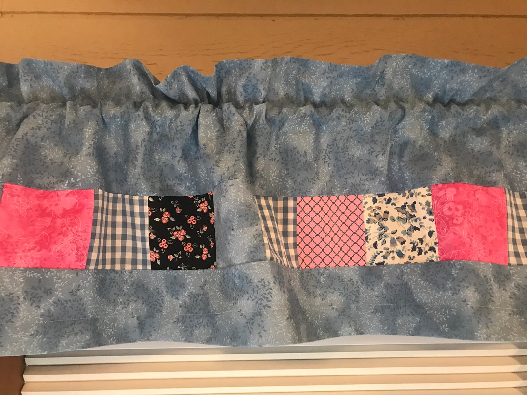 Quilted Window Valance - Etsy