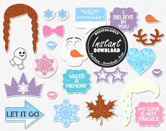 Frozen Party Props | Etsy