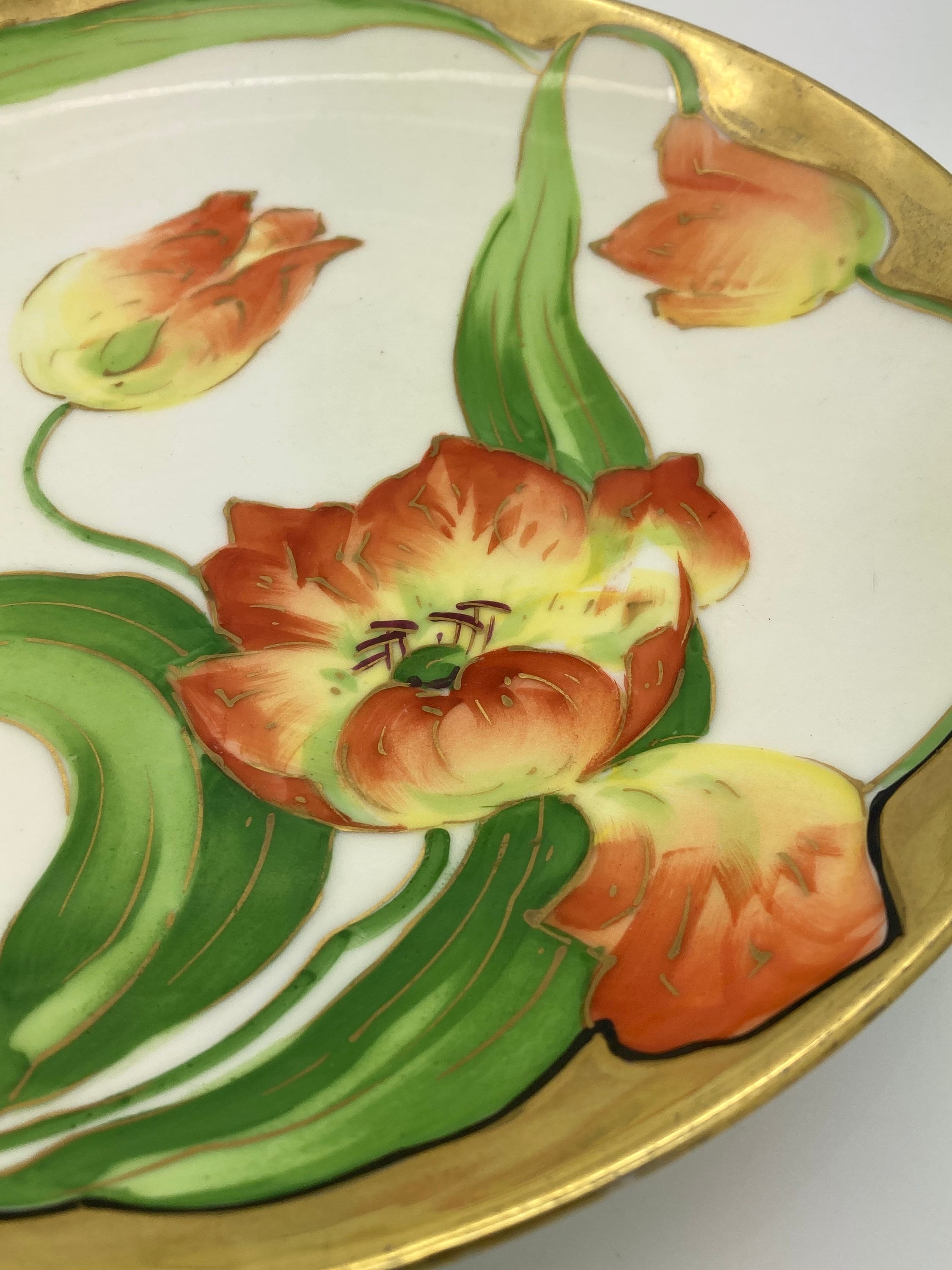 Coronet Plate Laviolette Limoges Gilded Plate - Etsy