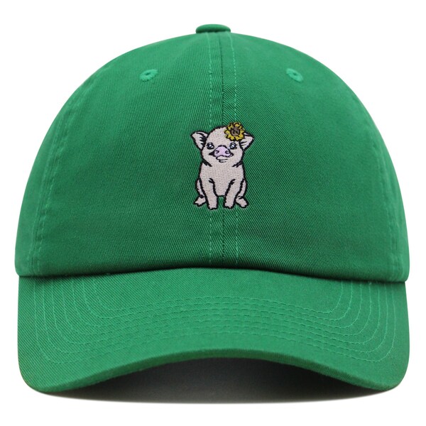 Pig Baseball Cap - Etsy