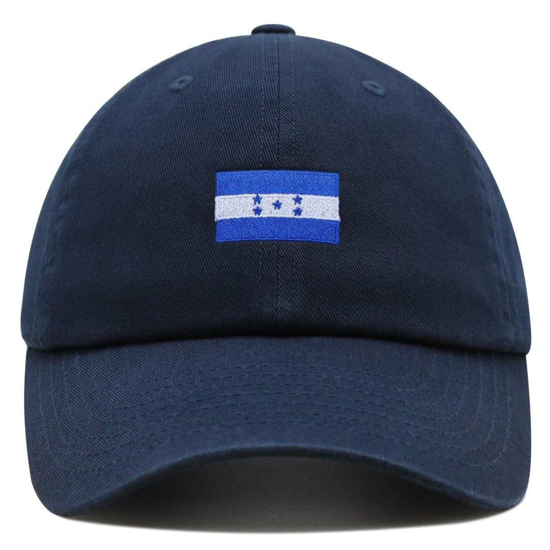 Honduras Flag Premium Dad Hat Embroidered Cotton Baseball Cap Country ...