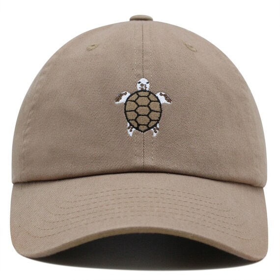 Turtle Premium Dad Hat Embroidered Baseball Cap Deepsea Turtle - Etsy