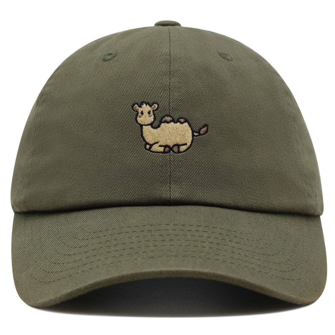 Camel Sitting Premium Dad Hat Embroidered Cotton Baseball Cap Cute ...