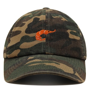 Shrimp Premium Dad Hat Embroidered Baseball Cap Fishing Foodie Ocean - Etsy