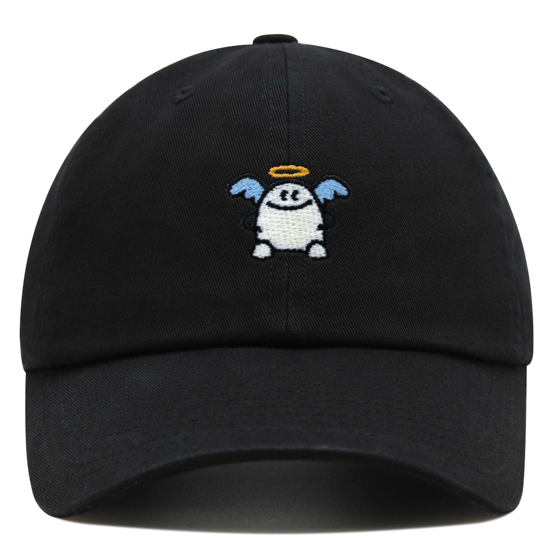 Embroidered Angel Dad Hat – Cartoon Baseball Cap - Etsy