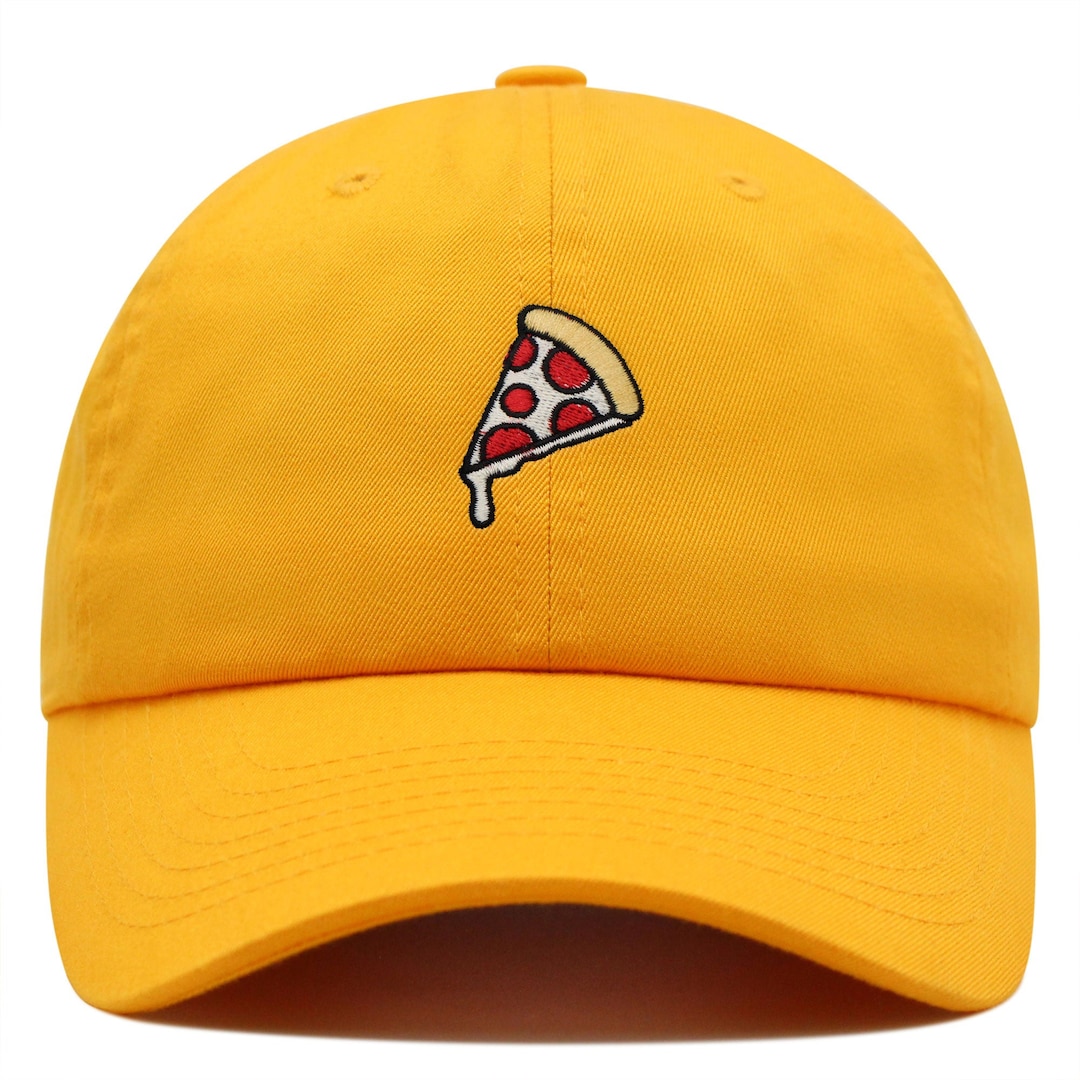 Pizza Premium Dad Hat Embroidered Baseball Cap Foodie - Etsy
