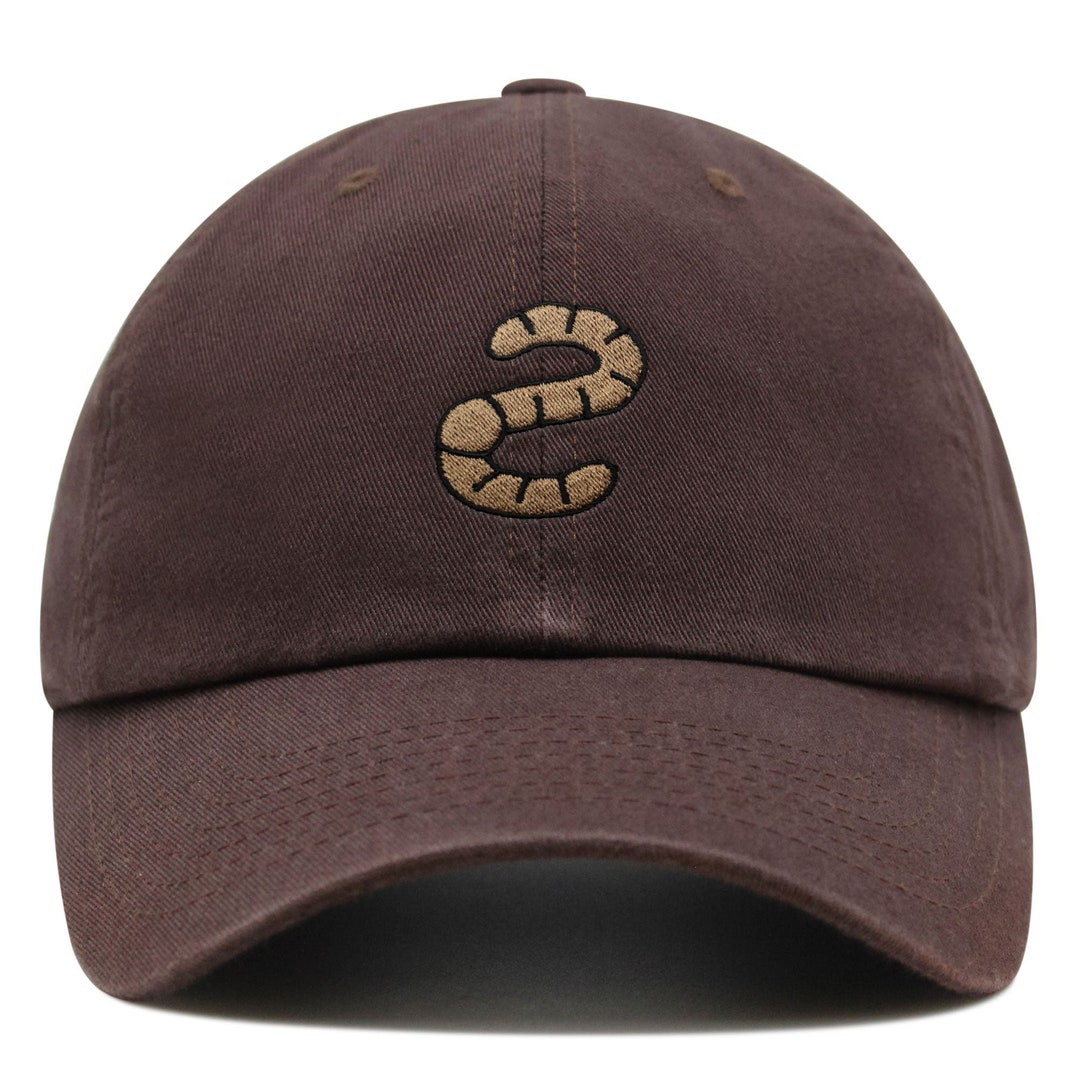 Worm Simple Premium Dad Hat Embroidered Cotton Baseball Cap Insect - Etsy