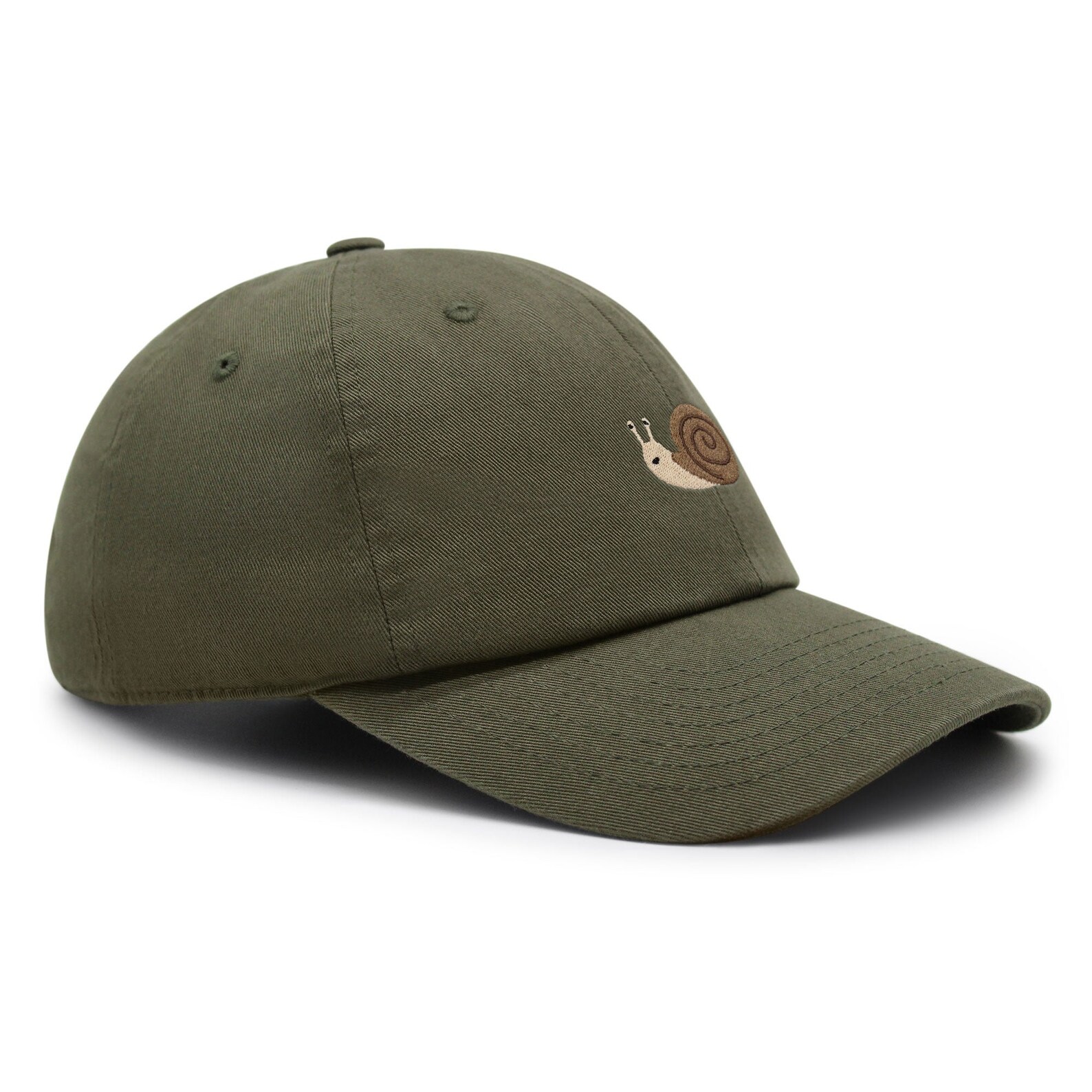 Embroidered Snail Dad Hat, Cute Baseball Cap - Etsy